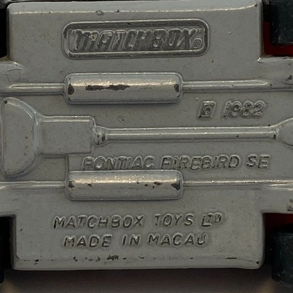 Toys | Vintage Matchbox Black Pontiac Firebird Trans Am | Poshmark